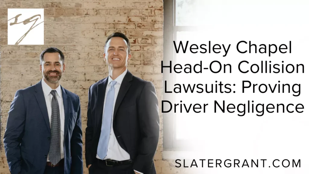 Wesley Chapel Head-On Collision Lawsuits: Proving Driver Negligence